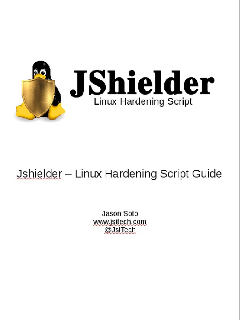 Linux Server Hardening Script | PDF | Protocolo de Control de Transmisión | Cubierta segura