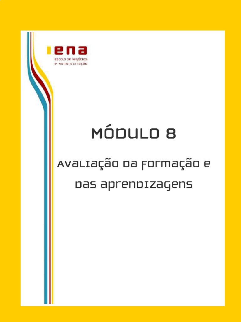 Manual Modulo 8 | PDF | Aprendizado | Tempo