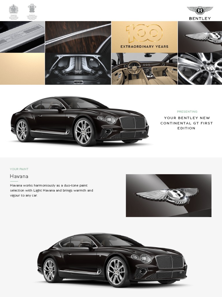 Bentley Brochure PDF | PDF | Car Body Styles | Luxury Vehicles