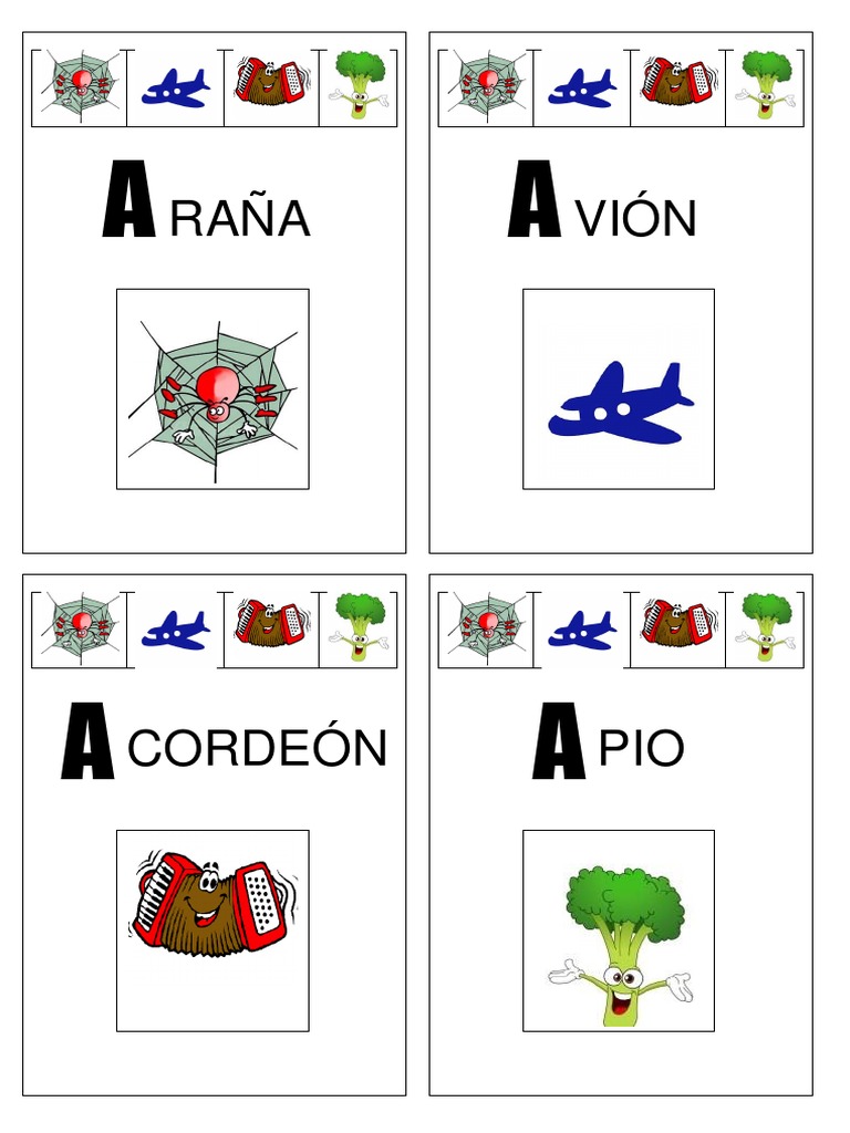Juego de Consonantes con Naipes Fonicos | PDF