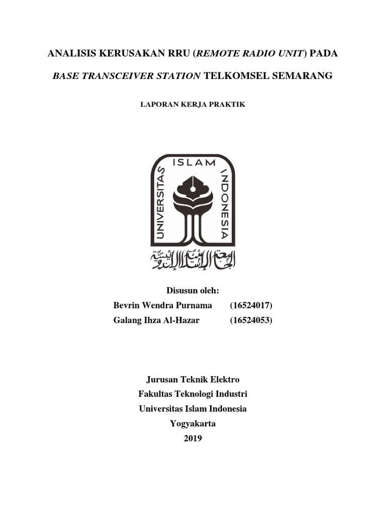 Analisis Kerusakan RRU BTS | PDF
