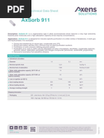 Sylobead® Ms 512: Product Description | PDF | Adsorption | Gases