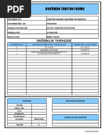 Avans Talep Formu | PDF