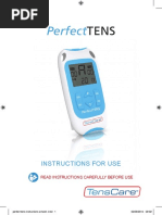 TENS/EMS Device User Manual | PDF | Pain | Nervous System