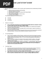 Air Law Exam Questions | PDF | Aircraft | Aerospace Engineering