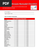 Supervisor Room Inspection Checklist | PDF | Shower | Bathroom