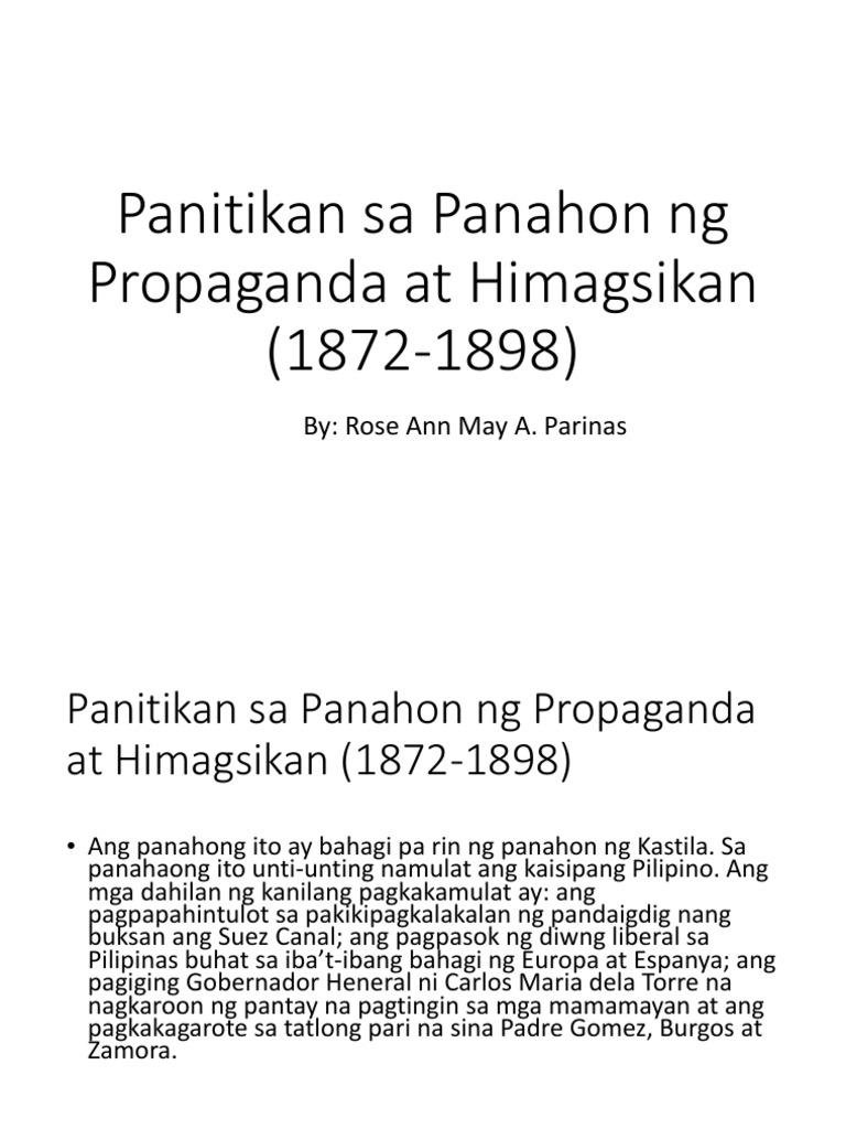 Panitikan Presentation | PDF