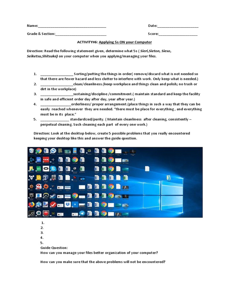 Tle-7 (Activity 6) | PDF