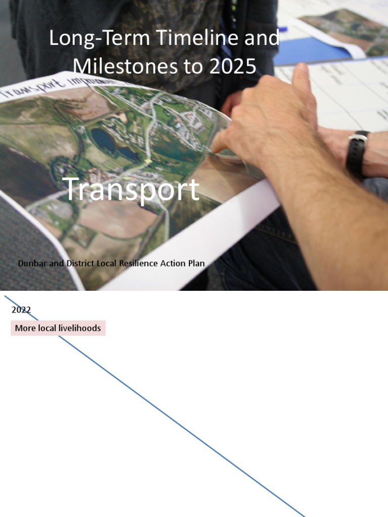 Transport Long-Term Milestones | PDF | Sustainable Technologies | Transport