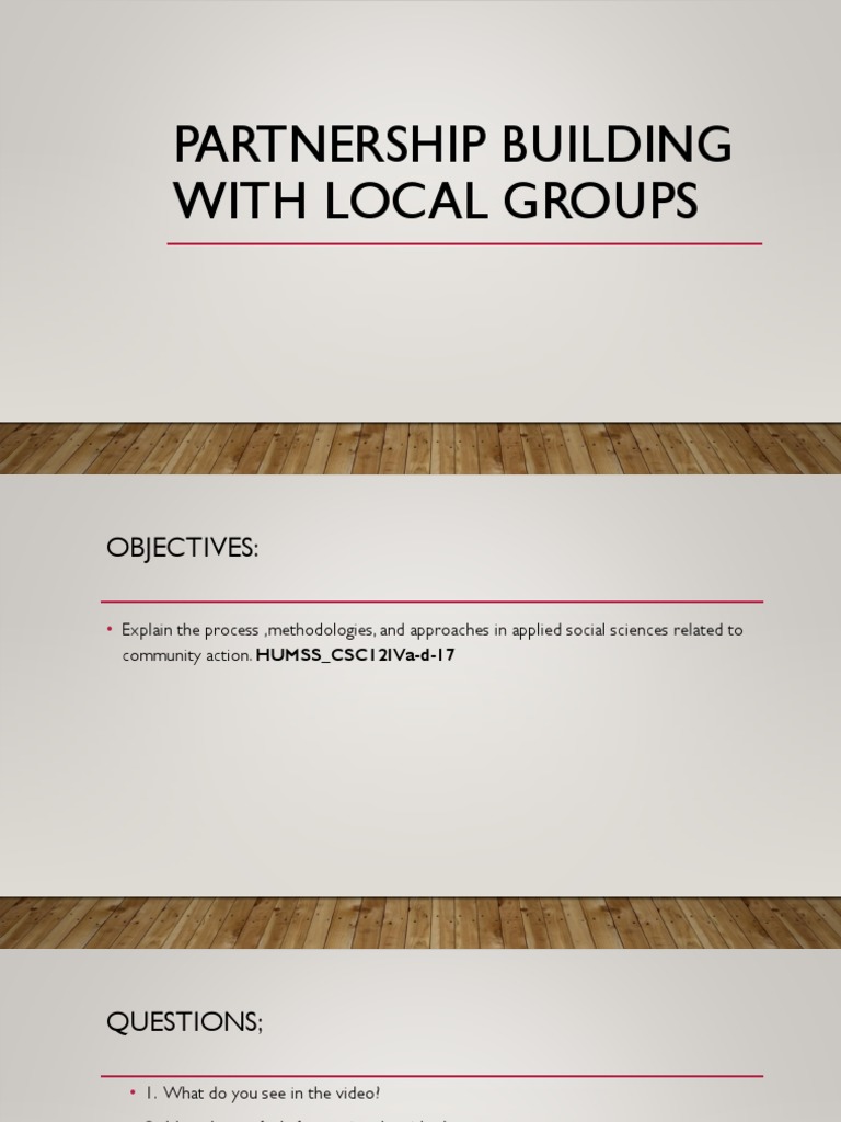 Community Profiling | PDF | Community