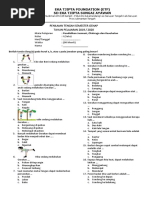 Soal PJOK Kelas 1 SD | PDF | Karier & Perkembangan | Olahraga & Rekreasi