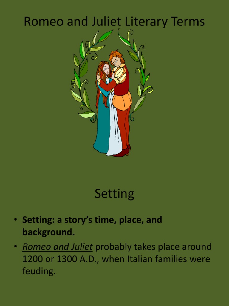 Romeo and Juliet Literary Terms | PDF | Romeo And Juliet | Sonnets