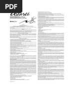 FEMALVI Prospecto para Pacientes | PDF | Trombo | Control de la natalidad
