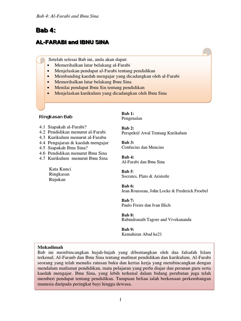 Bab4 Farabi Sina PDF | PDF