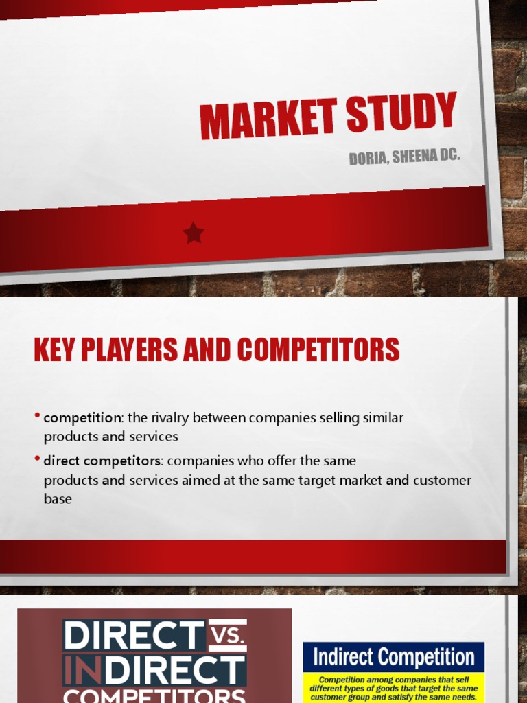 MARKET STUDY of A Feasibility Study | PDF | Demand | Market Share