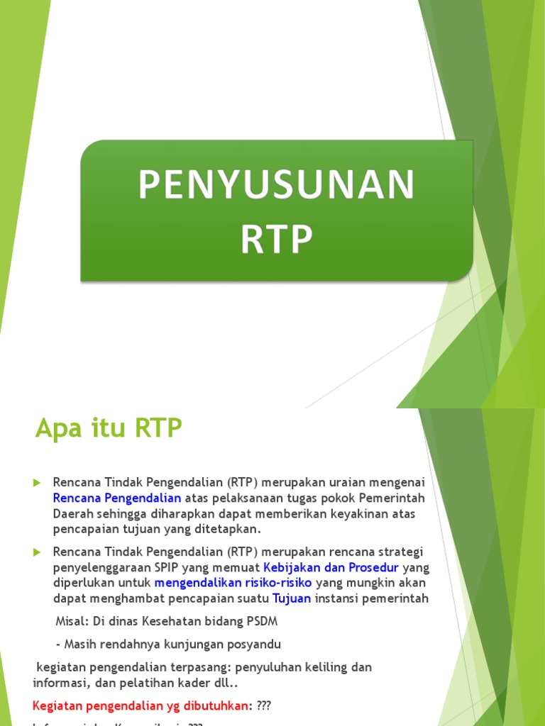 Penyusunan RTP | PDF
