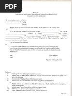 Annexure-IA Self Declaration Form For Application For Krishak Bandhu (Natun) Scheme | PDF ...