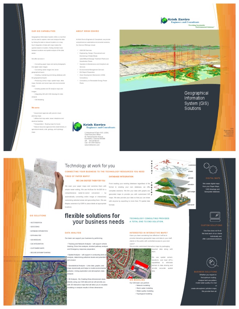 Geographical Information System (GIS) Solutions: Our Gis Capabilities ...