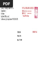 Letter To Postmaster | PDF | United States Postal Service | Mail