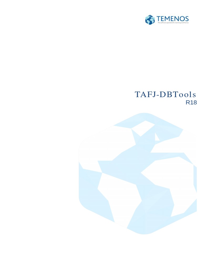 TAFJ-DB Tools | PDF | Command Line Interface | Boolean Data Type