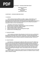 DepEd Income Generating Project Proposal and Terminal Report FORMAT ...