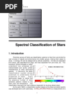 Star Spectra Gizmo Lab | PDF | Stars | Spectral Line