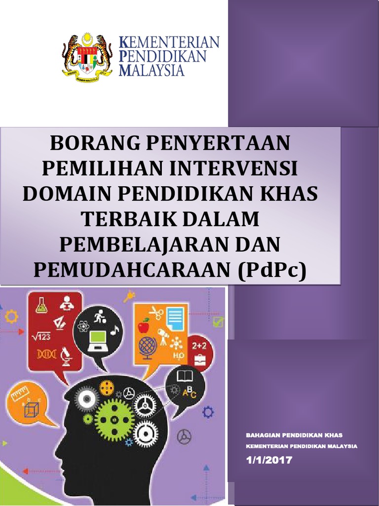 Pemilihan Intervensi Domain Pendidikan Khas Terbaik Dalam Pembelajaran ...