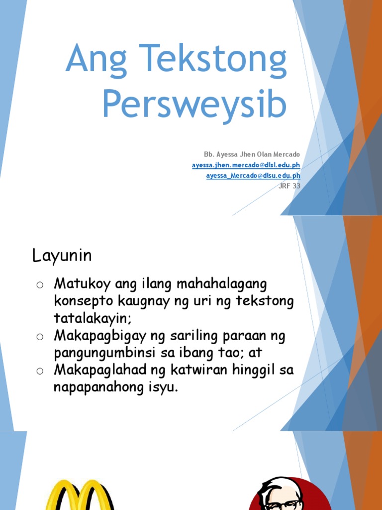 Tekstong Persweysib | PDF