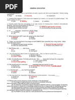 159 LET Exam Questions and Answers | PDF | Poetry