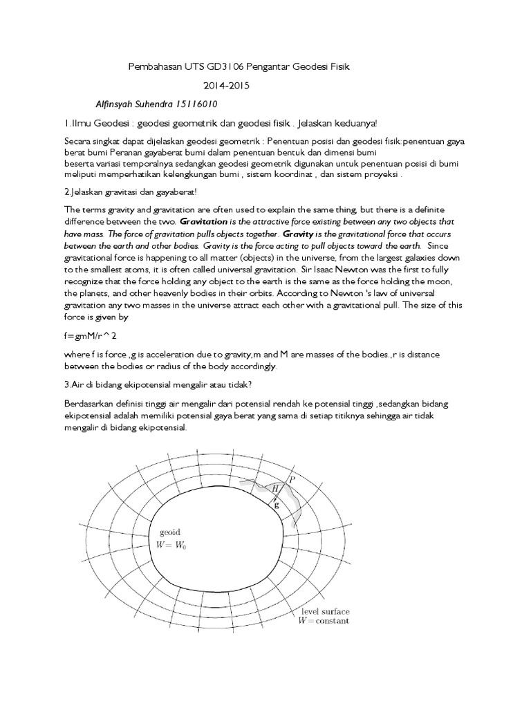 Pembahasan UTS 2014-2015 DDGF PDF | PDF