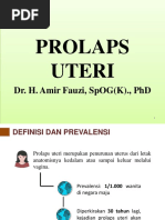 PANDUAN PRAKTIK KLINIS Prolaps Uteri | PDF