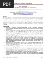 Basic Computer Skills AECC-2 BA Bcom BSC BBA Combined PDF | PDF | Internet | Spreadsheet