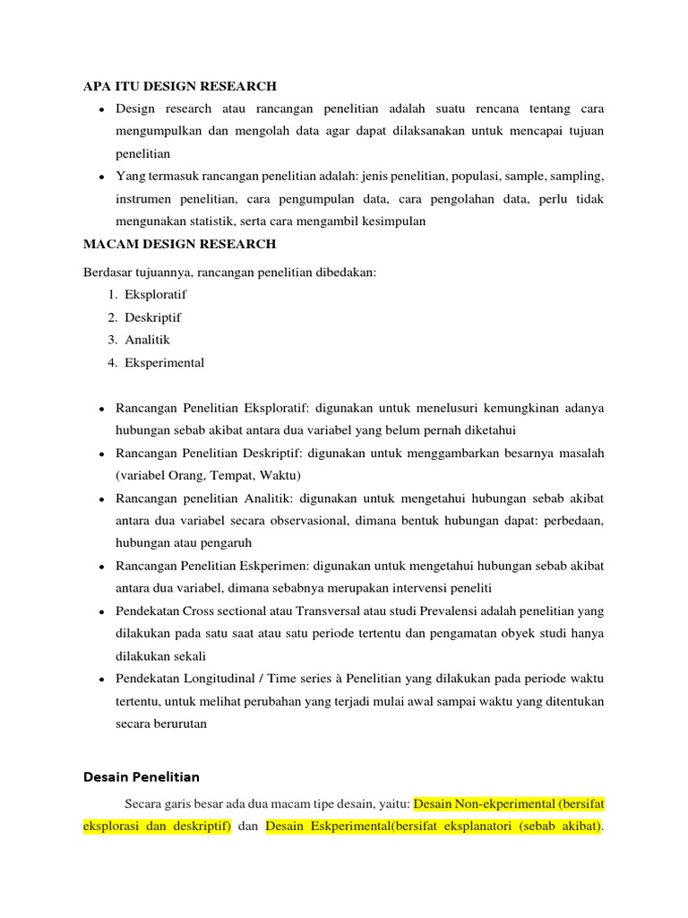 Apa Itu Design Research | PDF