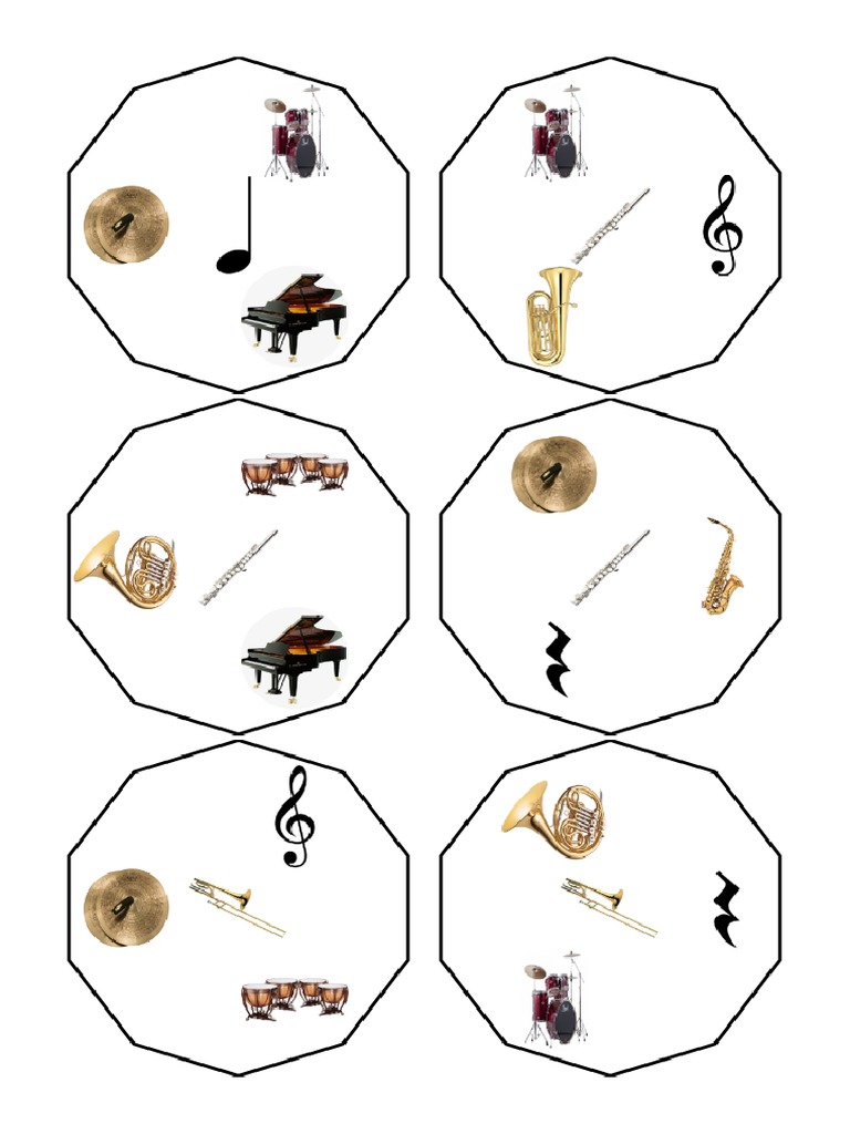 Dobble - Instrumentos PDF | PDF