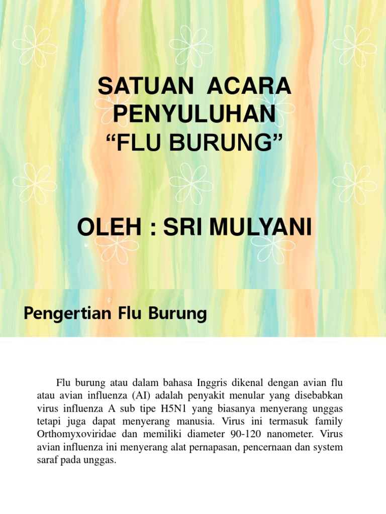 Flu Burung | PDF