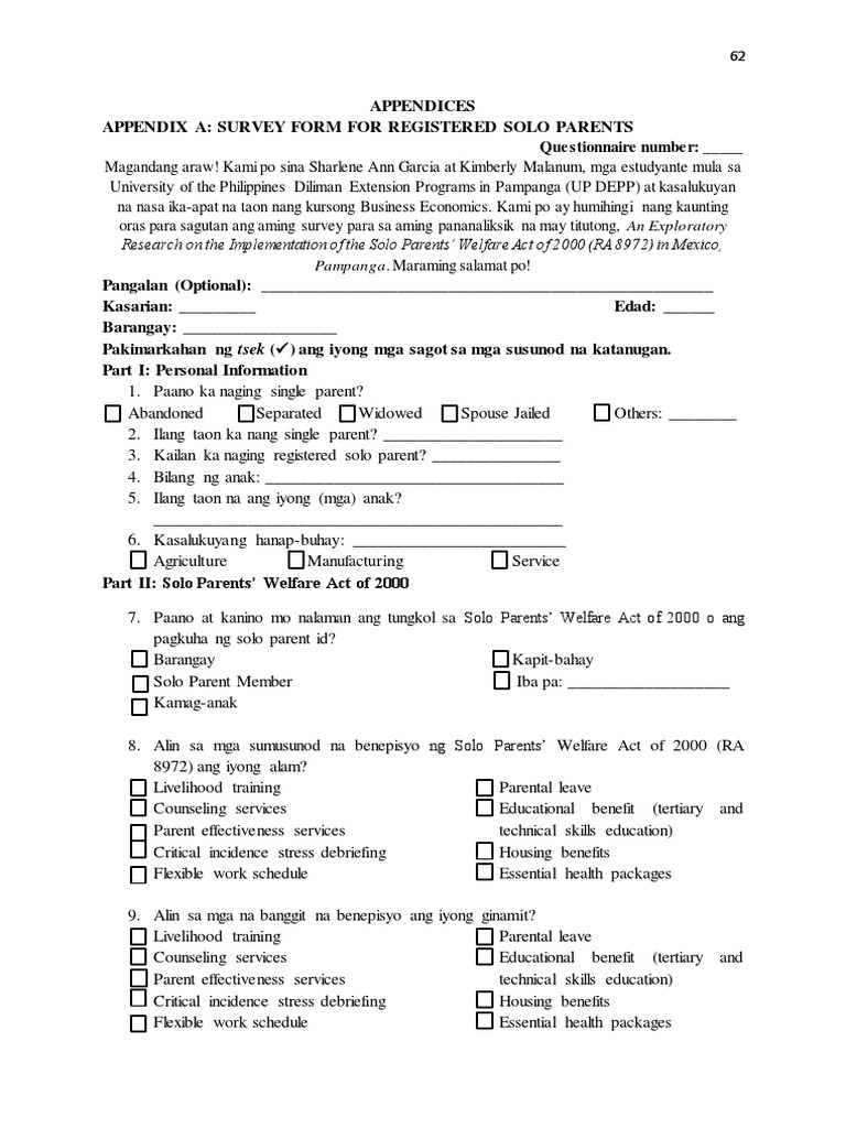Survey Questions PDF | PDF