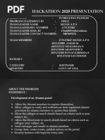 B.tech Project Presentation Format - PPT | PDF