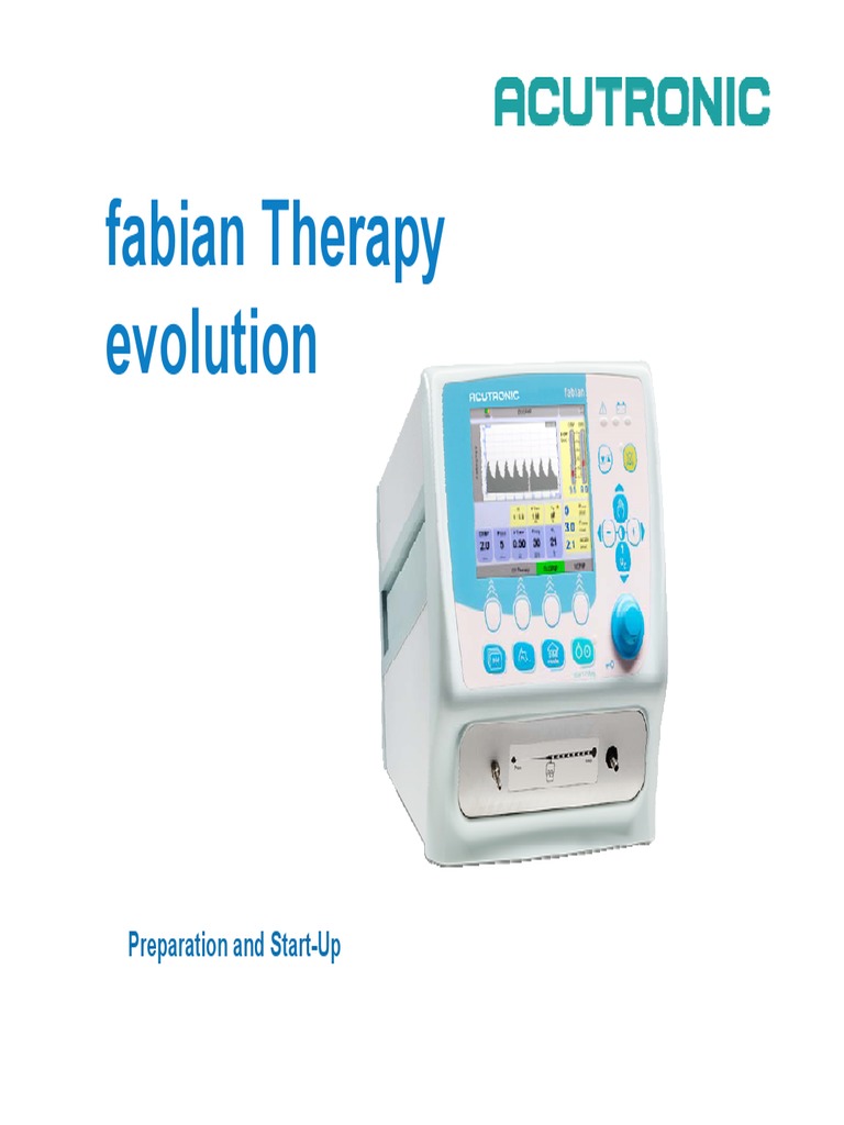Fabian Therapy Evolution Setup | PDF