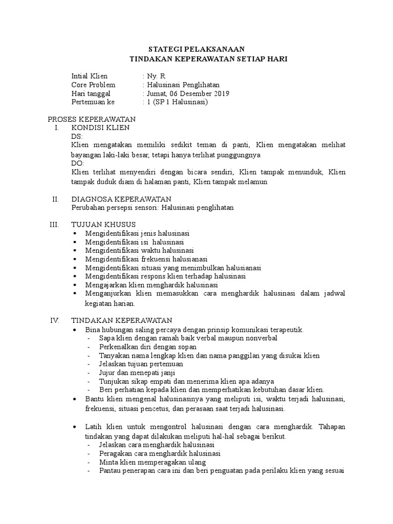 SP Halusinasi | PDF | Karier & Perkembangan | Pengembangan Diri