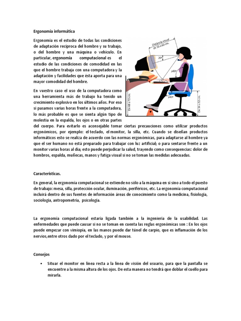 Ergonomia Informatica | PDF | Relaciones personales, crianza y ...
