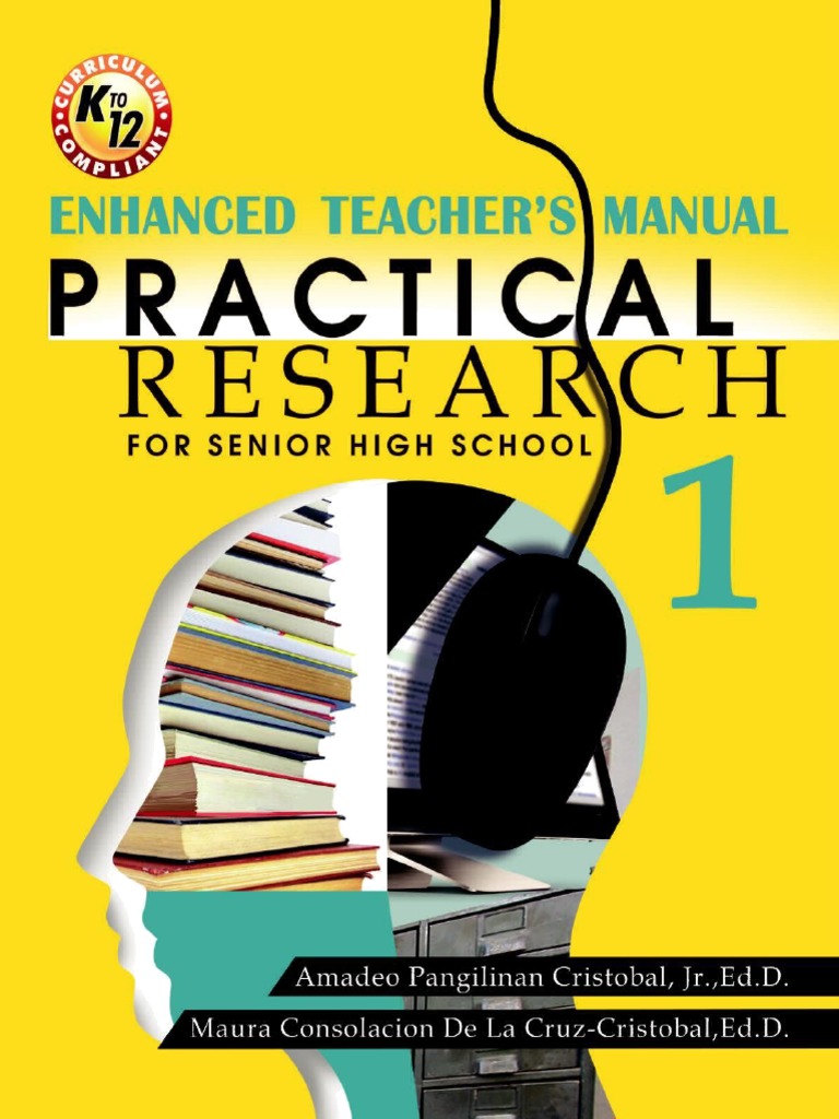 Practical Research 1-Teacher's Manual | PDF