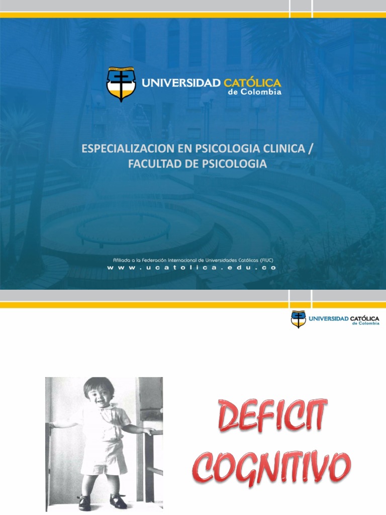 Déficit Cognitivo PDF | PDF
