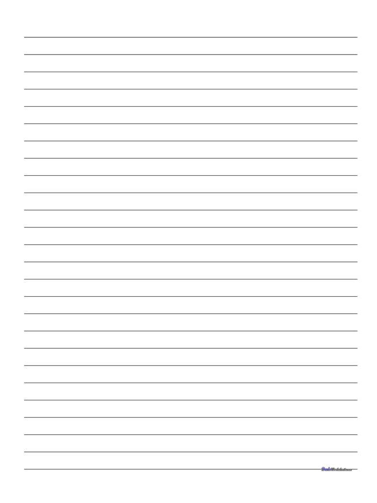 Lined Quarter Inch Template v1 PDF | PDF