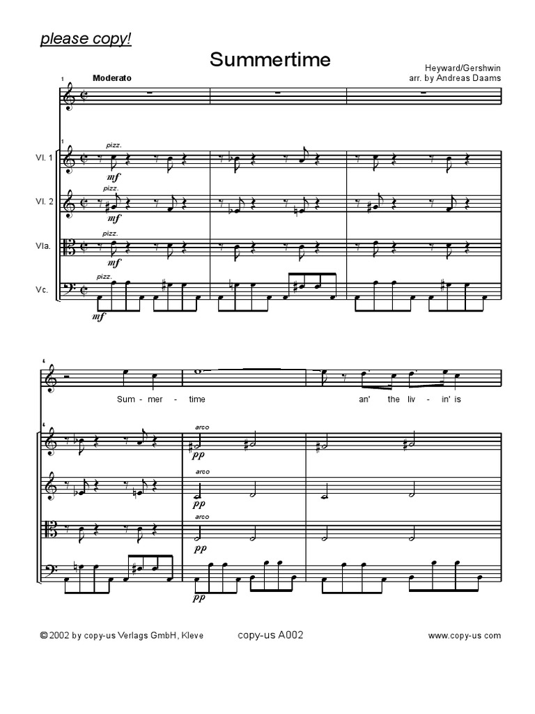 Summertime | PDF