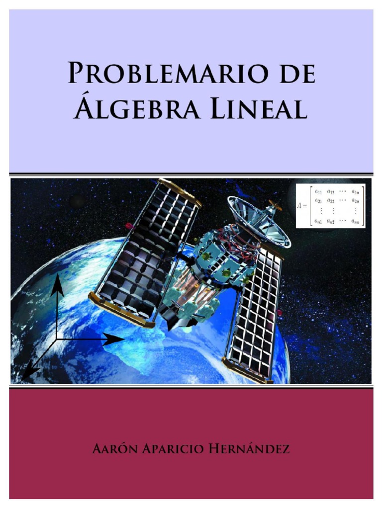Problemario de Álgebra Lineal - Aarón Aparicio Hernández PDF | PDF