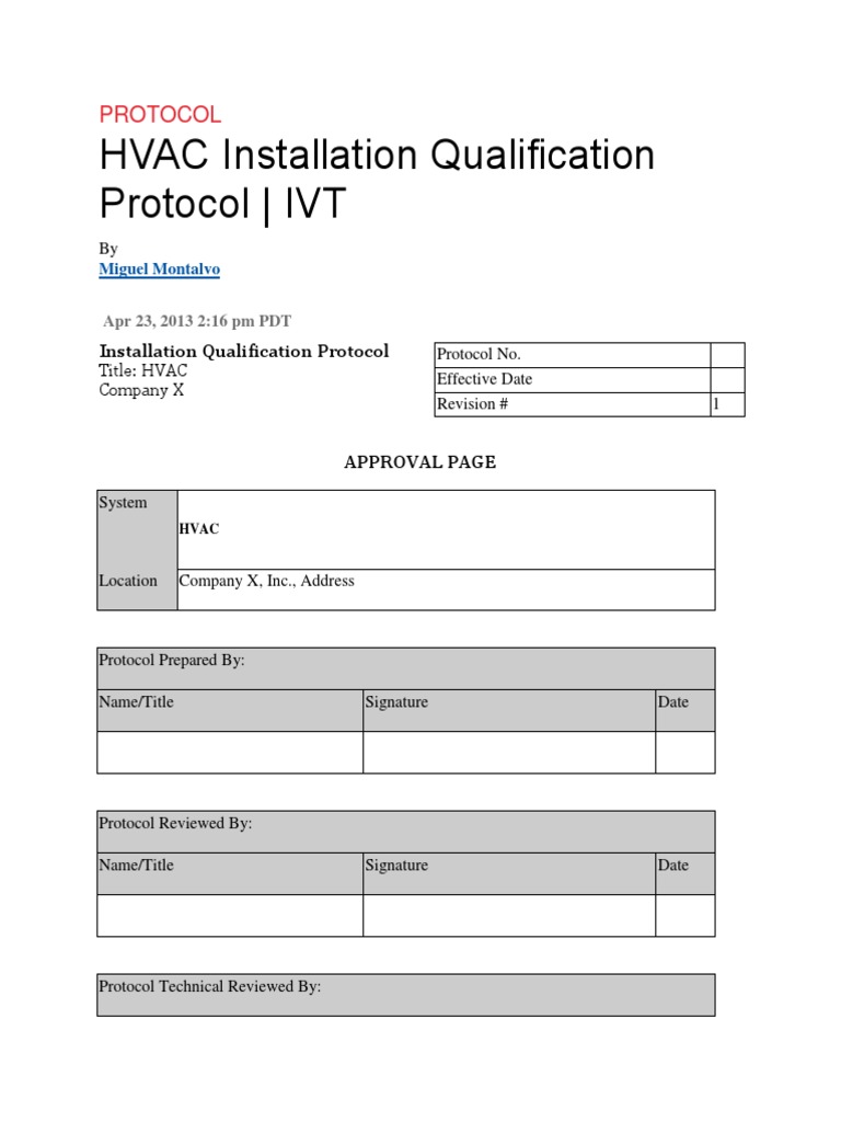 HVAC Qualification | PDF | Technology & Engineering