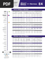 Horarios Euskotren Bilbao-Donostia | PDF | Vascos | País Vasco ...