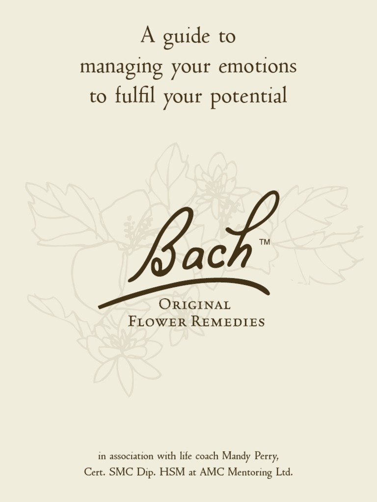 Guide To Emotions Bach PDF | PDF | Courage | Nature