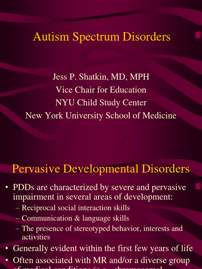 Autism Spectrum Disorders | PDF | Autism | Asperger Syndrome