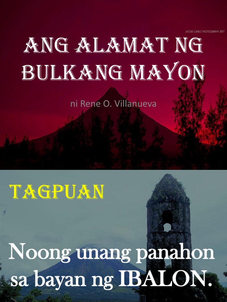 A3 - Ang Alamat NG Bulkang Mayon | PDF